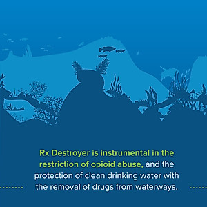 Rx Destroyer Fast Load Funnel - Easy-to-Use, No-Spill Accessory for Rx Destroyer - Quick and Convenient Delivery System for Drug Disposal in a Bottle.