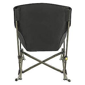 TIMBER RIDGE Portable Rocking Camping Adults Patio Rocker Chair Foldable for Lawn, Yard, Indoor, Support up to 300 lbs, Carry Bag Included, Camo