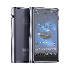 SHANLING M7 Digital Audio Player,Portable MP3/MP4 Player,Hi-Res Bluetooth Music Player,2.4G/5G WiFi|ES9038Pro DAC|5.0inch HD Screen|6+128GB|Android10 Snapdragon 665|16X MQA|3.5&4.4mm|900mW@32Ω Output