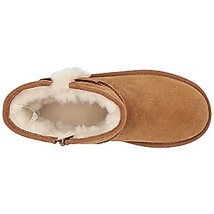Koolaburra by UGG, Victoria Mini Boot, Chestnut, 2 Little Kid