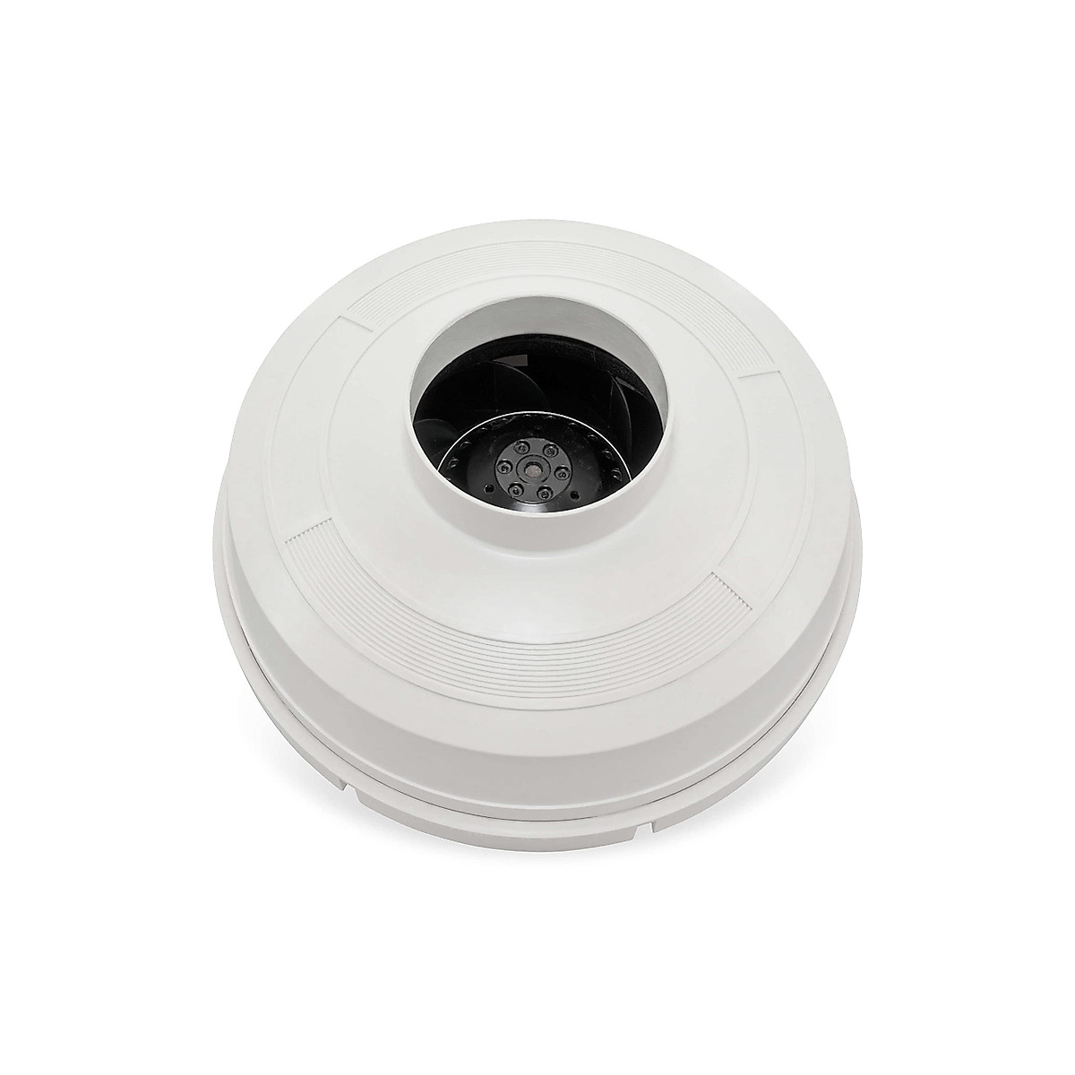 Festa Radon AMG Maverick Radon Fan - Quiet and Energy Efficient 260 CFM Radon Mitigation System Inline Duct Fan - 4" Electric Inline Fan - Made with Sturdy Glass Reinforced Poly-Resin – White