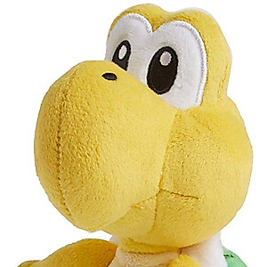 Little Buddy Super Mario All Star Collection 1425 Koopa Troopa Stuffed Plush, 7",Multi-Colored