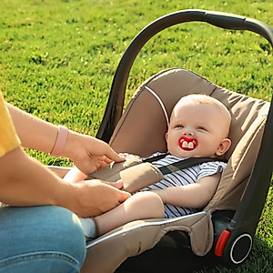 YAPROMO Funny Toddler Orthodontic Mustache Pacifiers for Babies, BPA Free, Latex Free-4 Pack