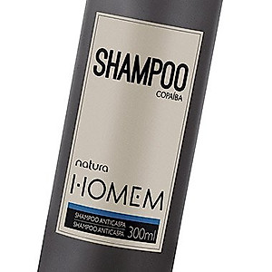 Linha Homem Natura - Shampoo Anticaspa Copaiba 300 Ml - (Natura Men Collection - Copaiba Anti Dandruff Shampoo 10.14 Fl Oz)