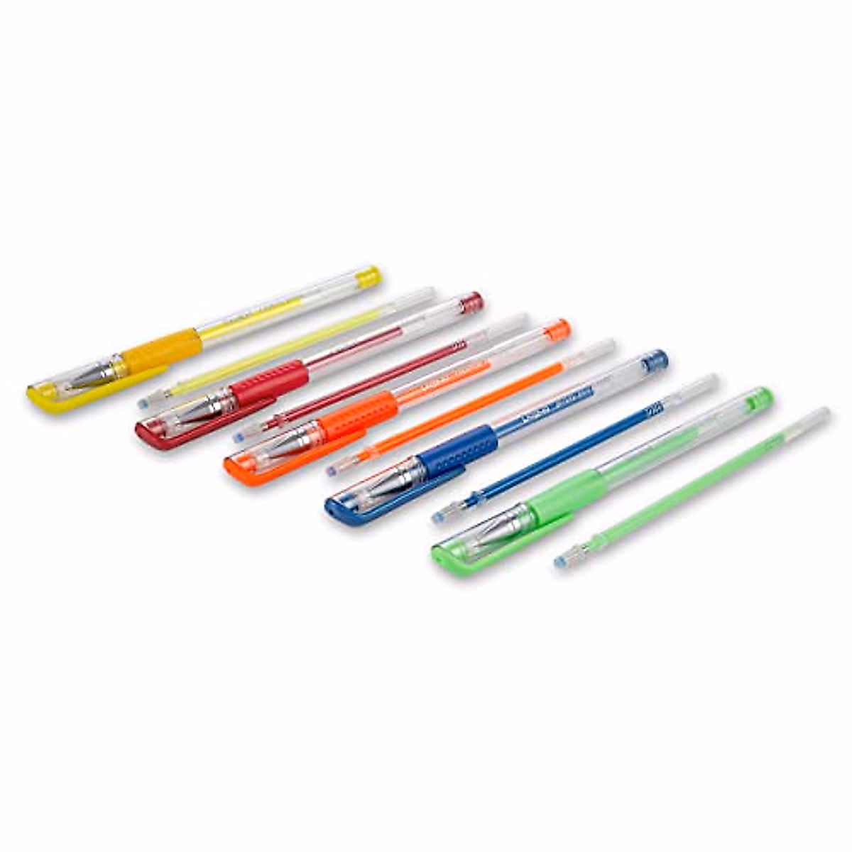 120 Color Artist Gel Pen Set includes 28 Glitter Gel Pens 12 Metallic, 11 Pastel, 9 Neon, plus 60 Matching Color Refills, More Ink Largest Art Neon Pen for Adults Coloring Books Craft Doodling Drawing