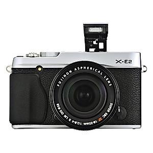 Fujifilm X-E2 Compact System Digital Camera Kit 16MP with 3.0-Inch LCD - Body Only (Silver)