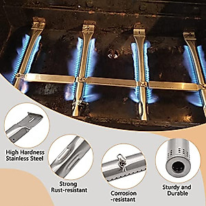 Grill Replacement Parts for Charbroil Gas2Coal 463340516 463370516 463370519 463278419 463336818 463278418 G421-0500-W1 G466-2500-W1 Burner G553-0002-W1A Heat Tent G432-0078-W1 Carry Over Tube