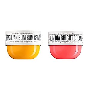 SOL DE JANEIRO Brazilian Bum Bum Cream and Bom Dia Bright Body Cream with Vitamin C Body Cream Bundle