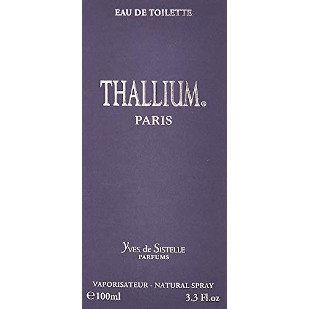 Yves De Sistelle Thallium for Men 3.3 Ounce EDT SP