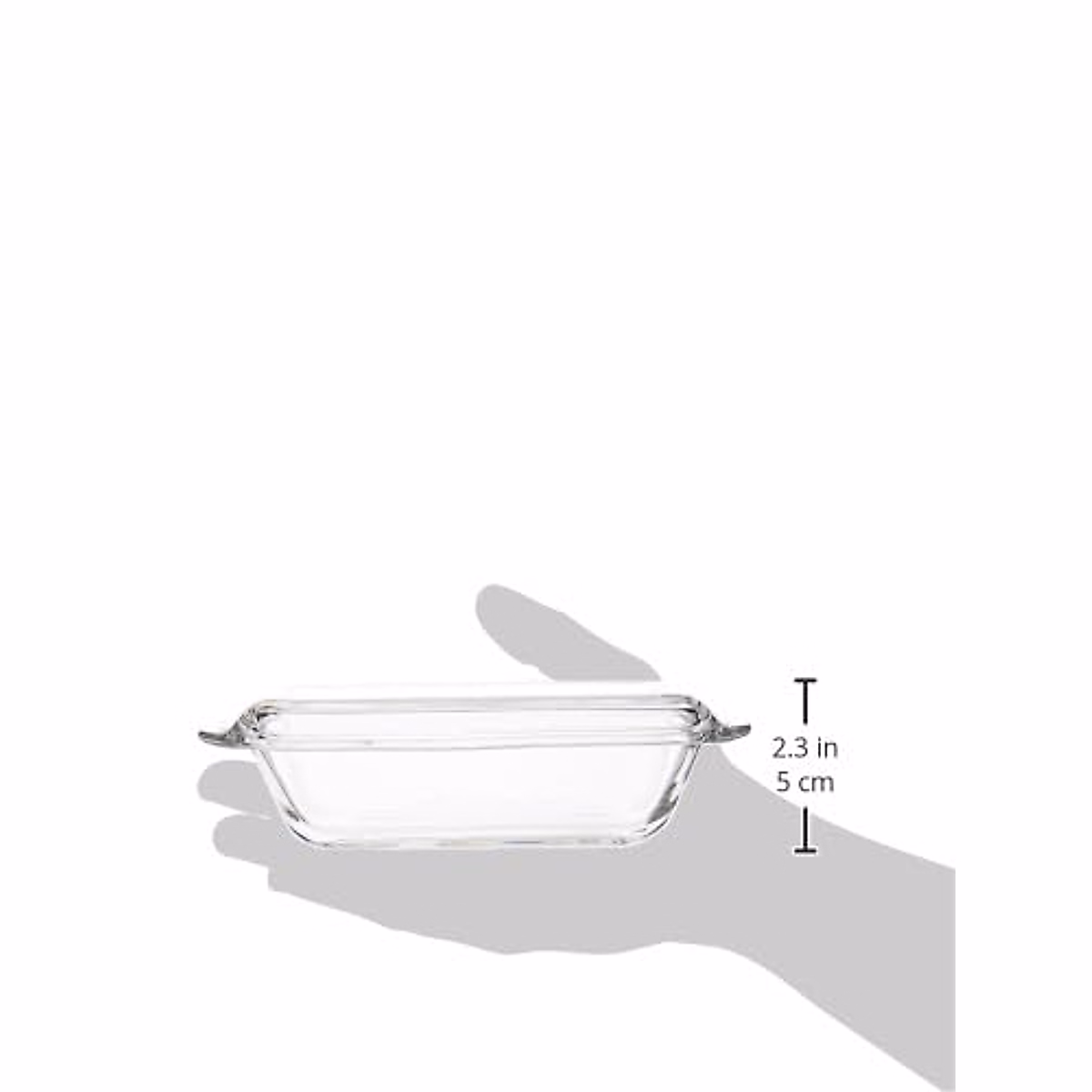 Anchor Hocking Presence Design Butter Dish with Cover