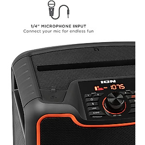 Ion Sport XL - High-Power All-Weather Rechargeable Bluetooth and NFC Enabled Speaker - MK3 (Renewed)