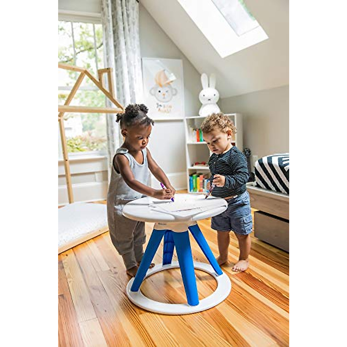 Baby Einstein Around We Grow 4-in-1 Walker, Discovery Activity Center and Table, Age 6 Months and up