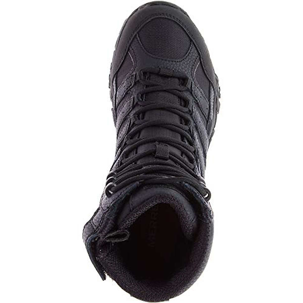 Merrell Men's Moab 2 8" Waterproof Military and Tactical Boot, Black, 14