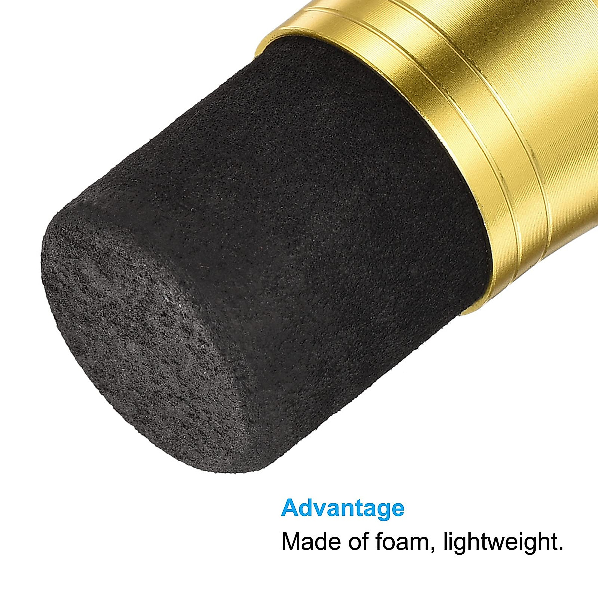 PATIKIL 19mm Dia Fishing Rod End Cup, 5Pcs Foam Protector for Rod Building Repairing