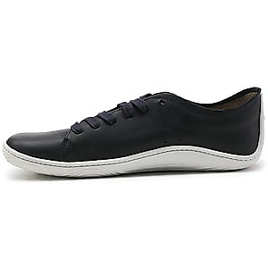Vivobarefoot Mens Addis Leather Navy Navy Trainers 11 US