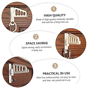 Baluue 1pc Hanger Rack Hat Hanger Hook Hanger Hook Room Hanger Hook Hat Hook Useful Hook Practical Hanger Hook Door Hooks Home Hanger Hook Multi-functional Hooks