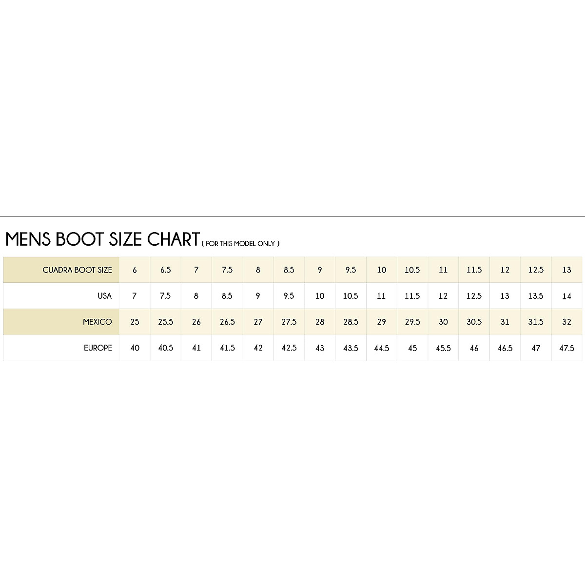 Cuadra Men's Boot in Genuine Leather Black, 1J2ERS, Size 9.5