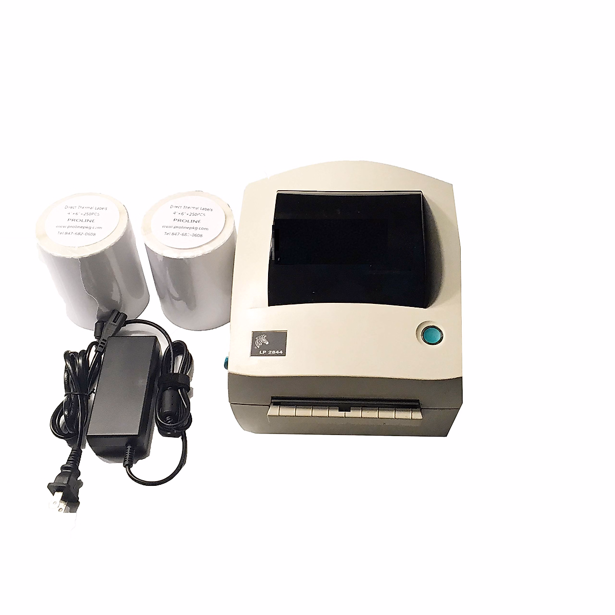 Zebra LP 2844 Direct Thermal Label Printer 2844-20300-0031