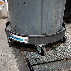 BISupply Plastic 30 55 Gal Drum Dolly Barrel Cart Barrel Dolly for 55 Gallon Drum Dolly 55 Gallon 30 Gallon Drum Dolly