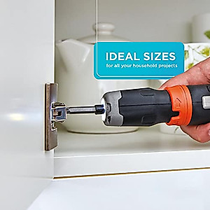 BLACK+DECKER Screwdriver Bit Set, 42-Piece (BDA42SD)