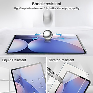ProCase 2 Pack Screen Protector for Galaxy Tab S10 2024/ Tab S9 FE 10.9"/ S9 2023/ Tab S8 2022/ Tab S7 2020 11", Hardness Tempered Glass Screen Film Guard for Galaxy Tablet SM-X720/X510/X710/X700/T870