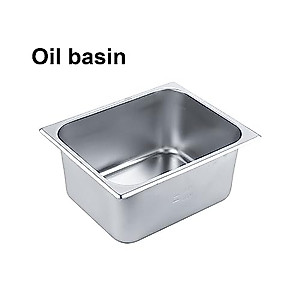 Deep Fryer with Temperature Control, Deep Fryers with Baskets, Commercial Gas Deep Fryer, for Restaurant Kitchen