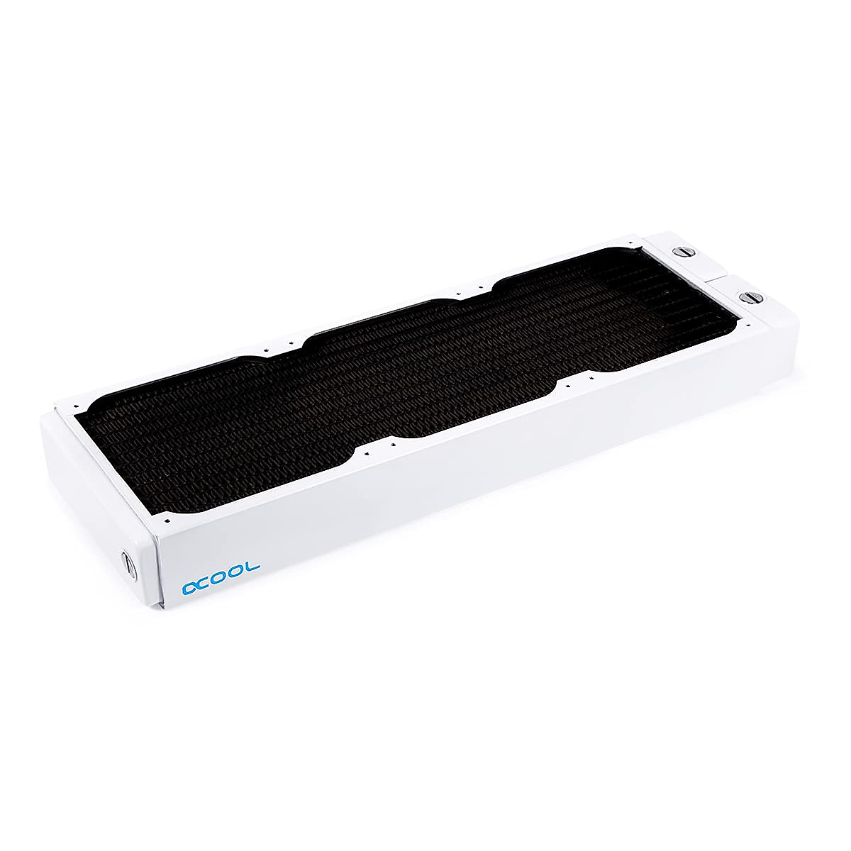 Alphacool NexXxos XT45 Full Copper 360mm Radiator V.2, 120mm x 3, Triple Fan, White