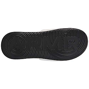 Under Armour Men's Ansa Graphic Logo, Black (001)/White, 9 M US