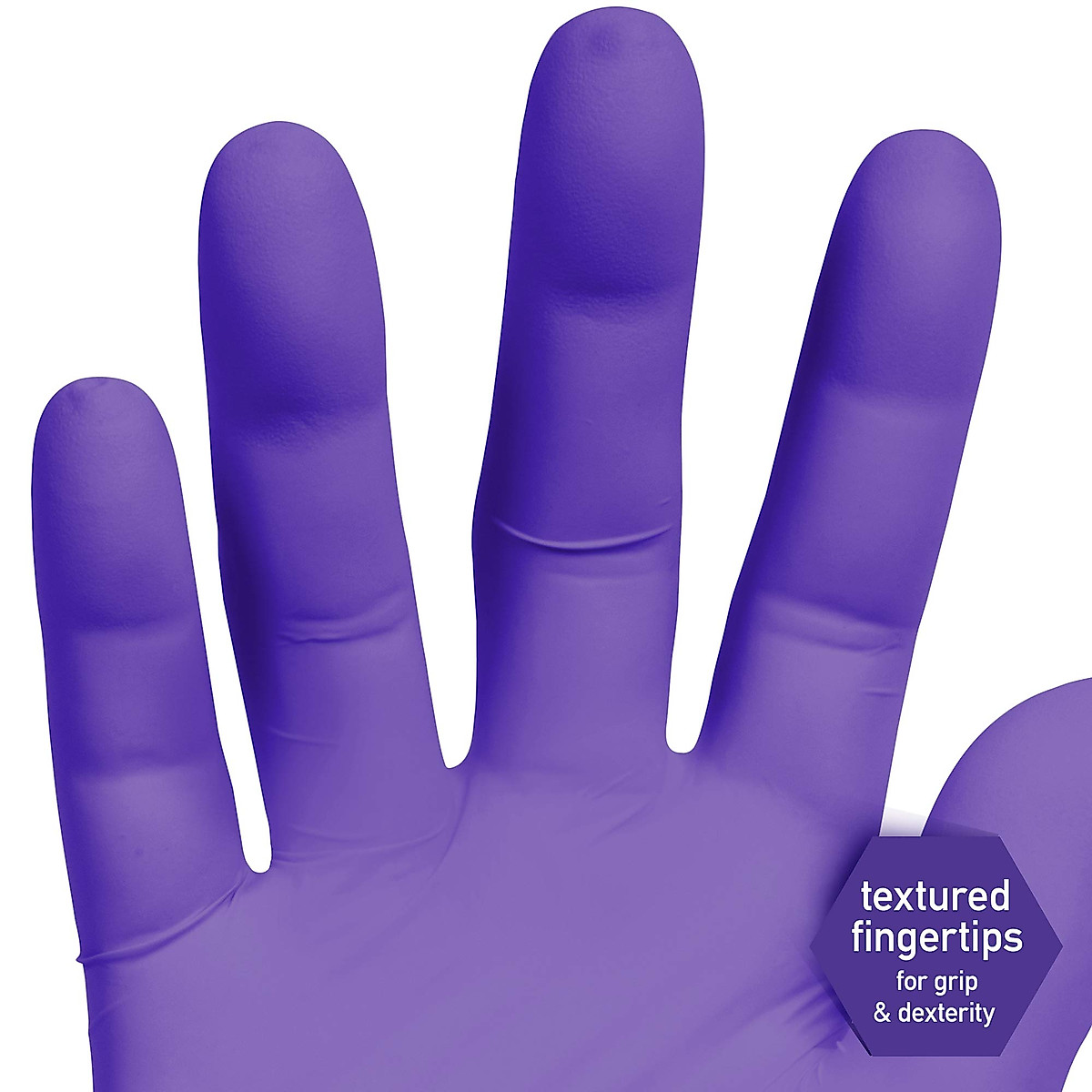 Kimberly-Clark® Safeskin Purple Nitrile Exam Gloves, Large, Purple, Box Of 100