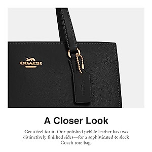 COACH Tatum Carryall, Black True Red