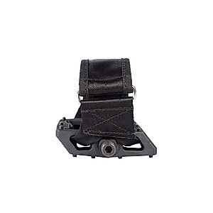 Fyxation Gates Pedal Strap Kit with Black Pedal and Black Straps, Standard