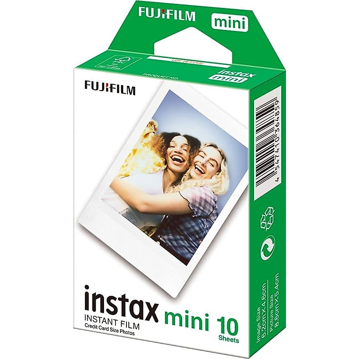 Fujifilm Instax Mini 11 Instant Camera - Fujifilm Instax Mini Twin Pack Instant Film (60 Sheets) - Instant Camera Bundle (White)