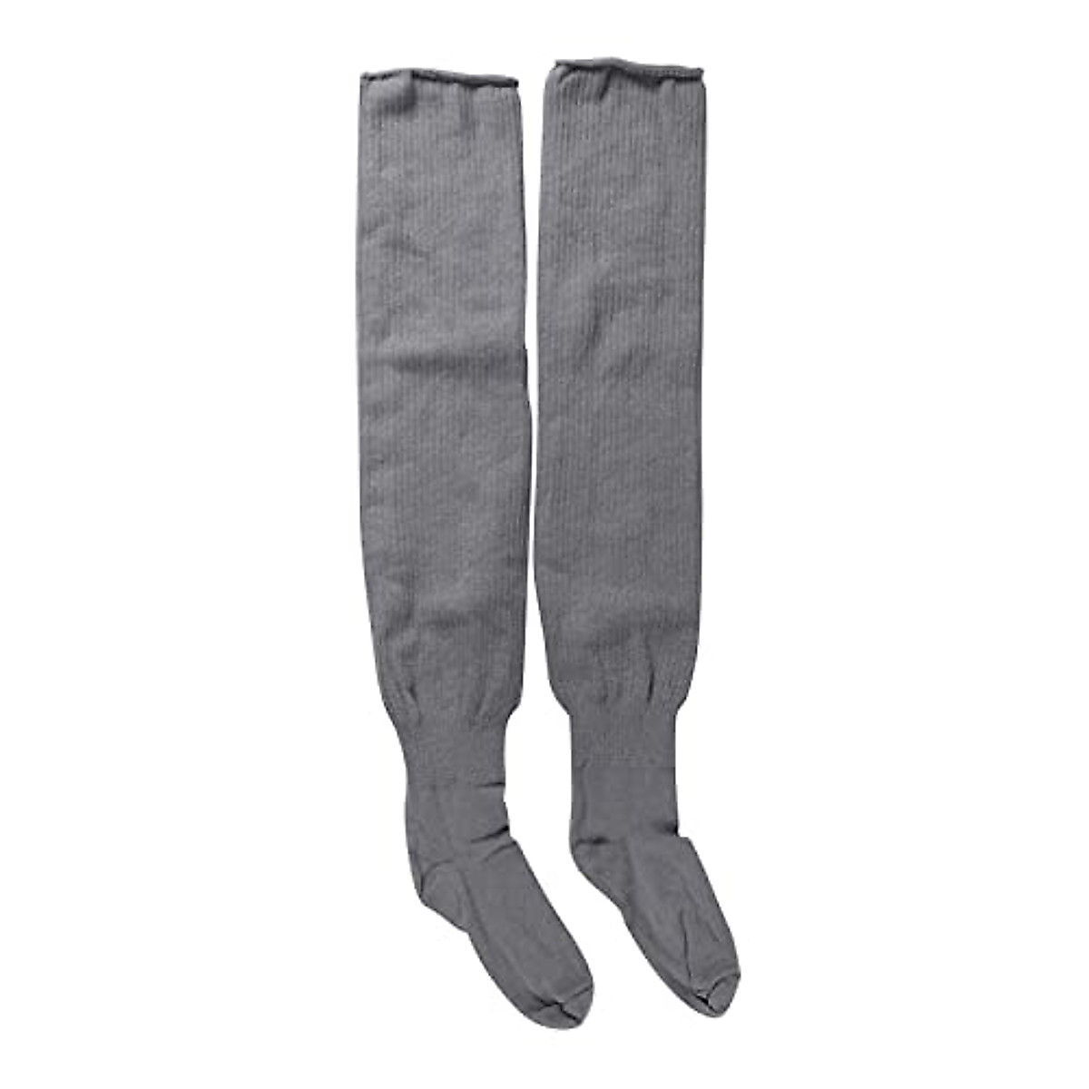 SNKSDGM Sheer Knee High Socks Women Soild Plus Size Over Knee Cotton Socks Extra Long Extra Thick Thigh Socks Thy High Socks