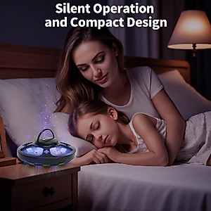 Bug Zapper Indoor - Multi Bug Catcher Fruit Fly Trap Indoor, Insect Traps Indoor with 4 Bug Light & 5 Sticky Boards, Safer Home Mosquito Trap, Moth Traps, Roach Traps & Gnat Traps for House