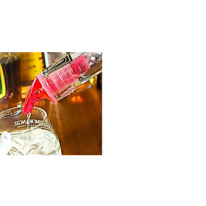 1-1/2 oz Red (PP-112R) - Measured Liqour Pourer - Precision Pour Liquor Bottle Pour Spout - (10 Pk) 100% USA Made - Pour The Perfect Cocktail with Our No Leak Bottle Spouts, Size 1.5 oz