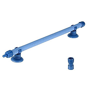 Quickun Aquarium Air Stone Bubble Wall Tube Oxygen Diffuser Bar Decor Accessory for Fish Tank 7 Inch Length,2PCS