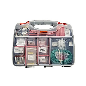 Make: Electronics 3rd Edition Kit 1 & 2 Ultimate Deluxe Bundle Includes Book - Beginner Intermediate & Advanced Component Pack Follows The Experiments in Make: Electronics Third by Charles Platt