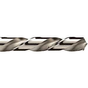 Chicago Latrobe 69881 150L Left-Hand (Reverse) Flute High-Speed Steel Jobber Length Drill Bit Set, Uncoated, 118 Degree Conventional Point, 15-Piece