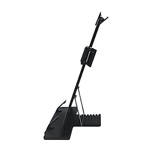 Keenjorika Desktop Document Book Holder with 7 Adjustable Positions, Black Document Holder for Desk, Paper Holder Copy Stand Holder for Speech, Paper Holder Stand for Desk Typing, Angle Adjustable