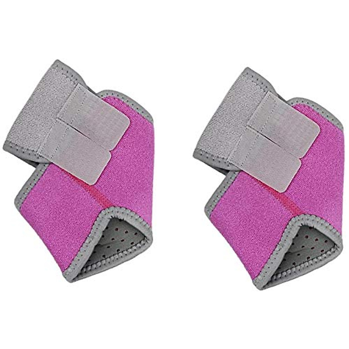 Kids Children Compression Ankle Brace Support Sleeve Adjustable Foot Stabilizer Ankle Guard Pads for Arthritic Pain Relief & Injury Rehabilitation, Elastic Ankle Protector for Sports, 1 Pair