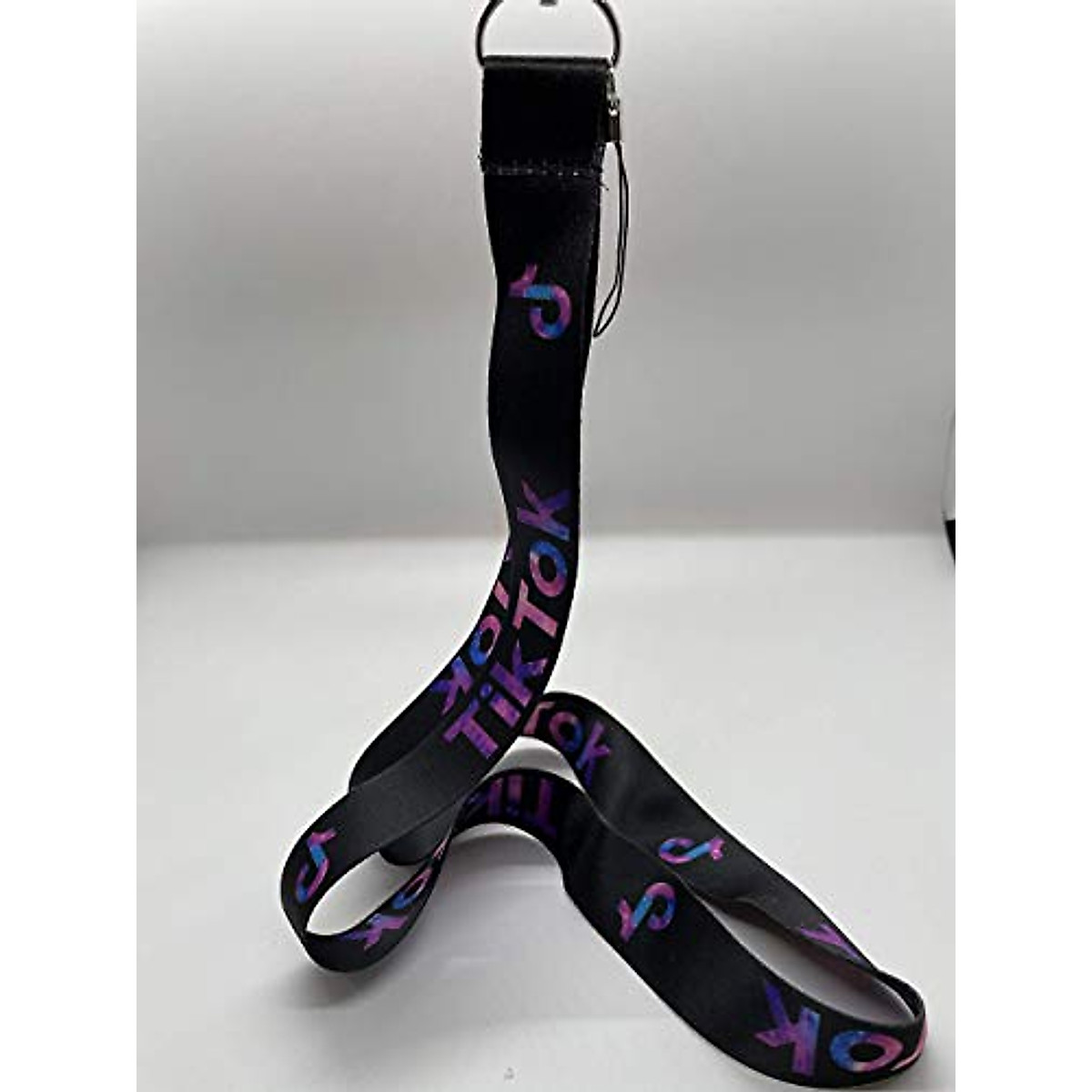 TikTok Key Lanyard Badge ID Holder TIK Tok Keychain