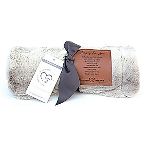 Praying for You Softly Said Blanket-Inspirational Comfort Gift for Cancer Patients, Illness, Hospitalization, Surgery, Tough Times in Need of Prayer and Support, Praying for Your Addicted Loved One