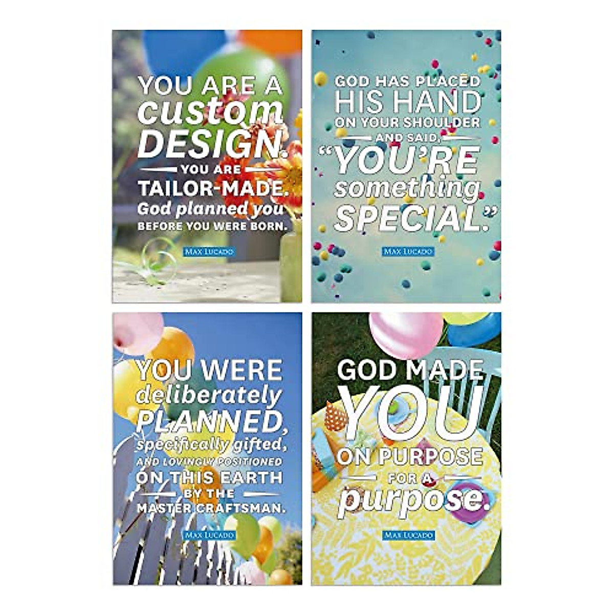Birthday Inspirational Boxed Cards - Max Lucado - God Made You