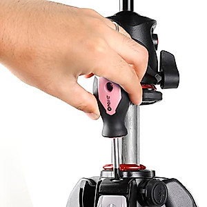 Amazon Basics 12 Piece Magnetic Screwdriver Set, Pink