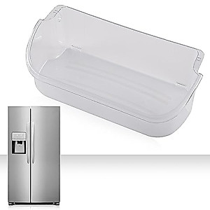 G-PLUS 240356402 Clear Refrigerator Upper Door Bin Compatible with Frigidaire,Electrolux,Gibson, Kelvinator