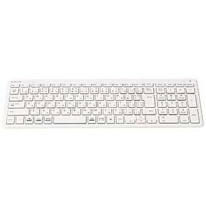 ELECOM Wireless compact keyboard Pantograph thin type [White] TK-FDP099TWH (Japan Import)