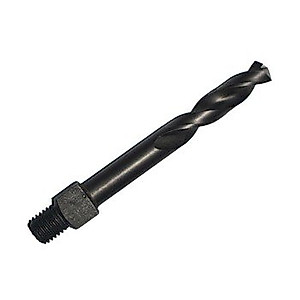 6 Pcs, #21 Cobalt Black Oxide Long Threaded Shank Drill Bit, Tsd21L, Number Of Flutes: 2; Cutting Direction: Right Hand, Overall Length: 2-1/8" Shank Size: 1/4"-28