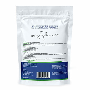 MYOC DL-Panthenol Powder - Provitamin B5 Powder for Cosmetics, Hair & Skin Care - 1.97oz / 56gm