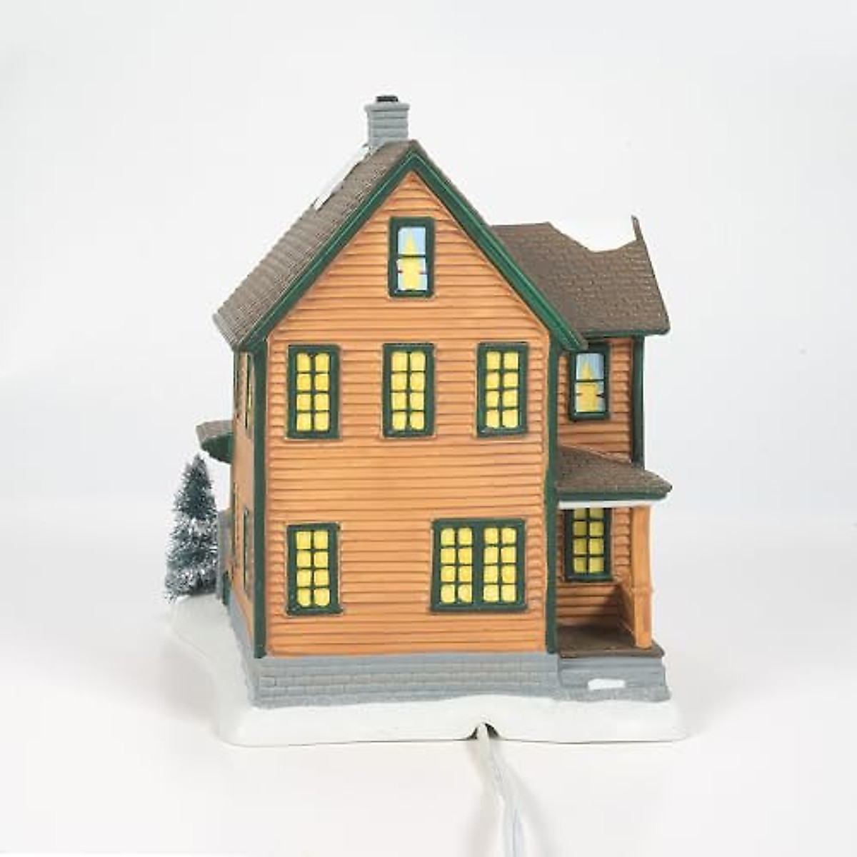 Department 56 Christmas Story Village Ralphies House Lit Building, 7.24 Inch, Multicolor
