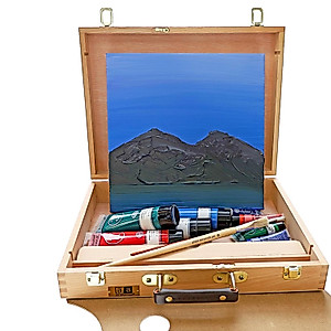 Art Advantage Wood Art Box 15.5x3.13x11.75 Medium